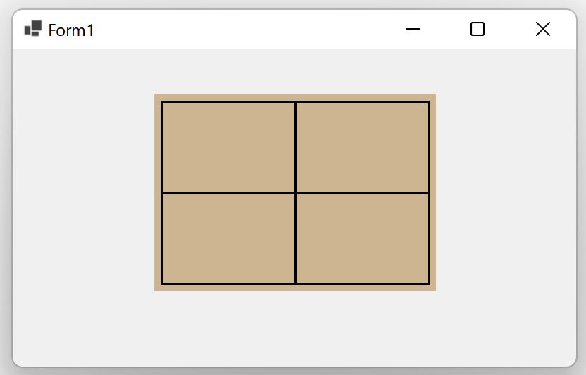 将棋盤をTableLayoutPanelで作成する - ソフトライム