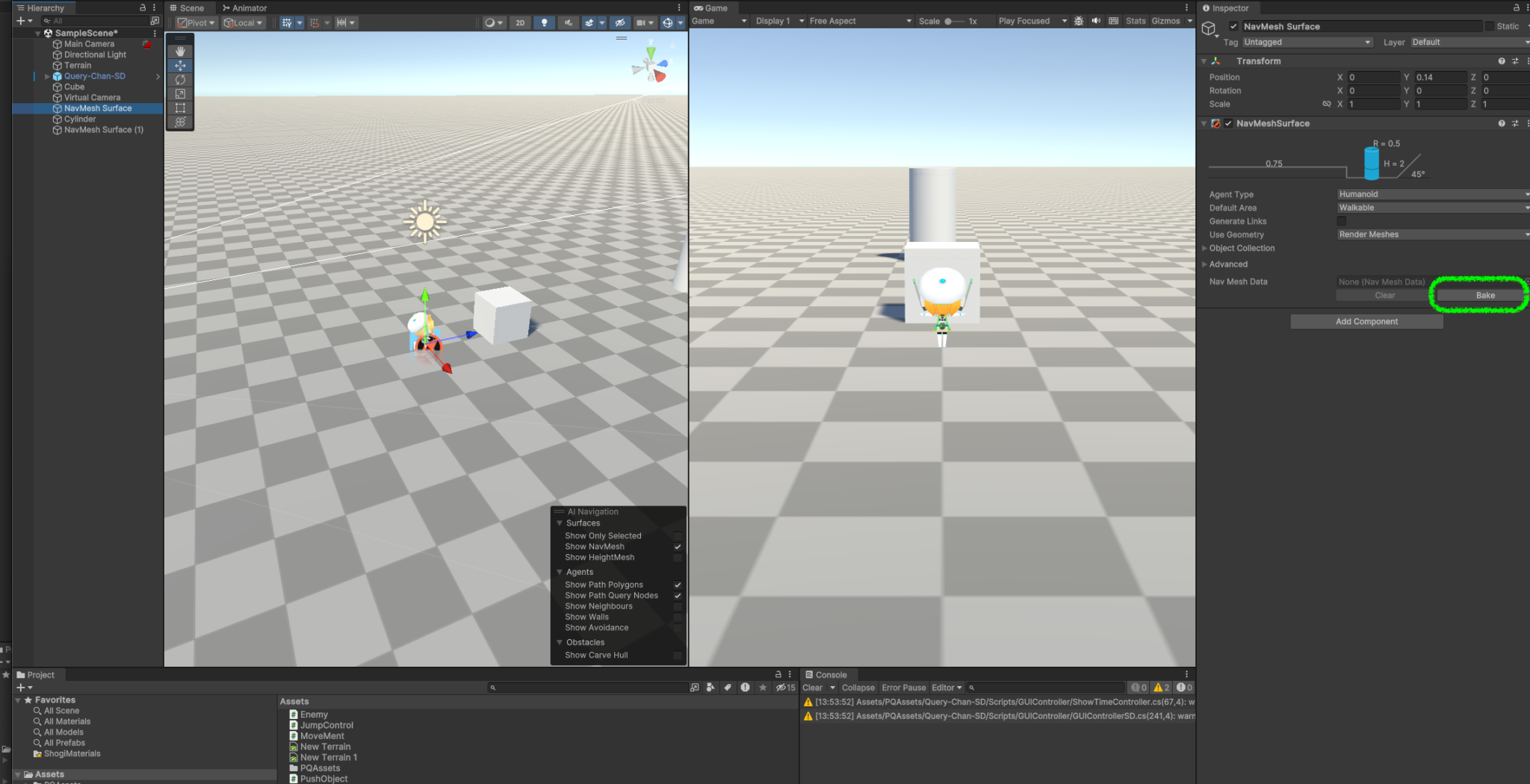 【Unity】NavMeshの作成手順（Unity2022以降:新バージョン） - ソフトライム