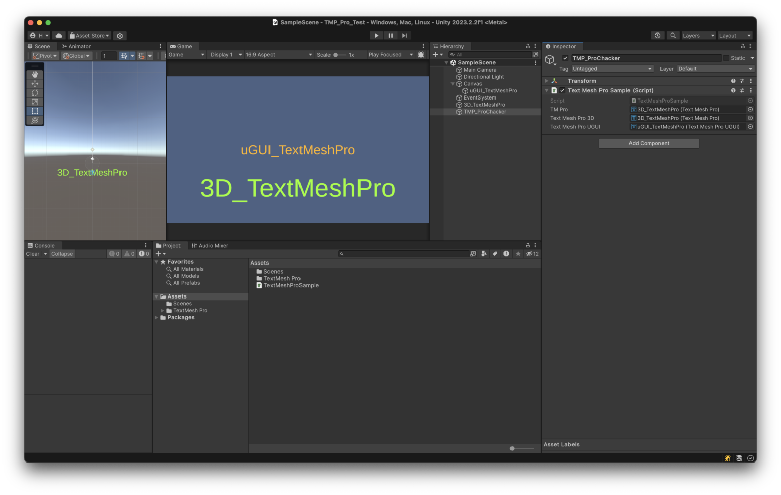 【Unity】TextMeshProにテキストを代入して表示する方法 - ソフトライム