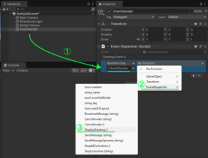 UnityEvent を使ったイベント登録入門チュートリアル – EventDispatcher と EventReceiver の連携 ...