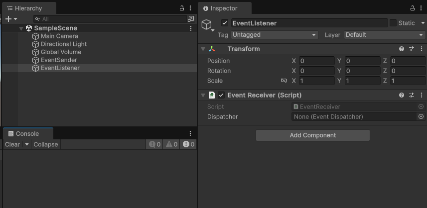 UnityEvent を使ったイベント登録入門チュートリアル – EventDispatcher と EventReceiver の連携 ...