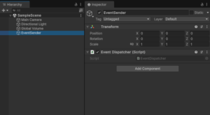 UnityEvent を使ったイベント登録入門チュートリアル – EventDispatcher と EventReceiver の連携（int 型引数付き／コード登録版） - ソフトライム