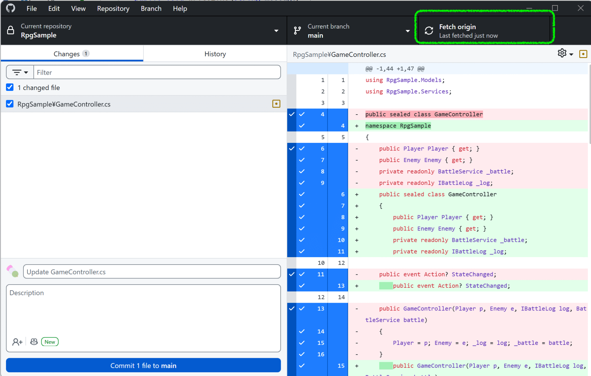 GitHub Desktop の「フェッチ」とは？ - ソフトライム